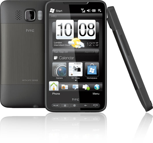 Mobilni telefon HTC HD2, 2G, 3G, touch screen 4.3 inča, 5MP, GPS, Wi-fi ...